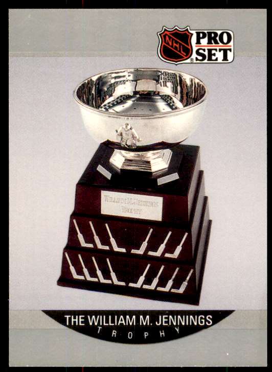 1990-91 Pro Set The William M. Jennings Trophy #382 on Kronozio