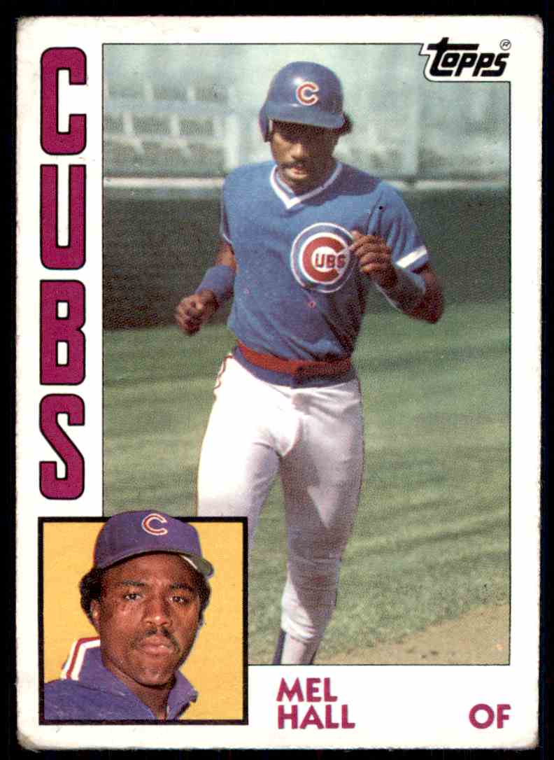 1984 Topps Mel Hall #508 on Kronozio