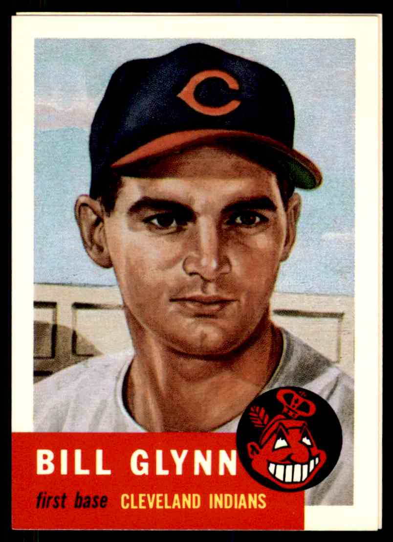 1991 Topps Archives The Ultimate 1953 Set 1953 Reprint Bill Glynn #171 ...