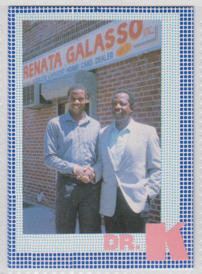 1985 1985-86 Galasso Gooden Dwight Gooden / Hank Aaron #16 on Kronozio