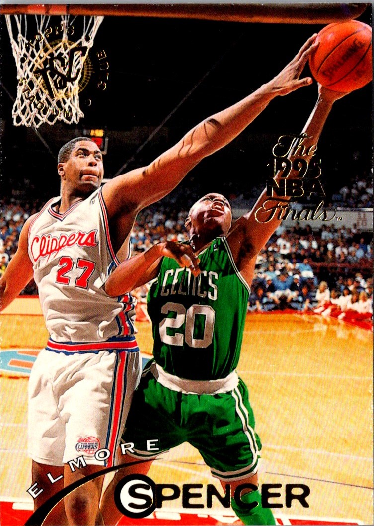 1994-95 Stadium Club Super Teams NBA Finals Elmore Spencer #87 on Kronozio