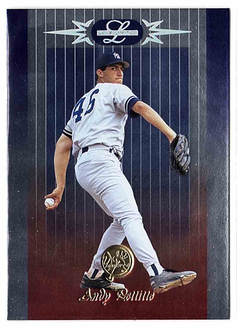 1996 Leaf Limited Baseball Card Andy Pettitte #81 on Kronozio