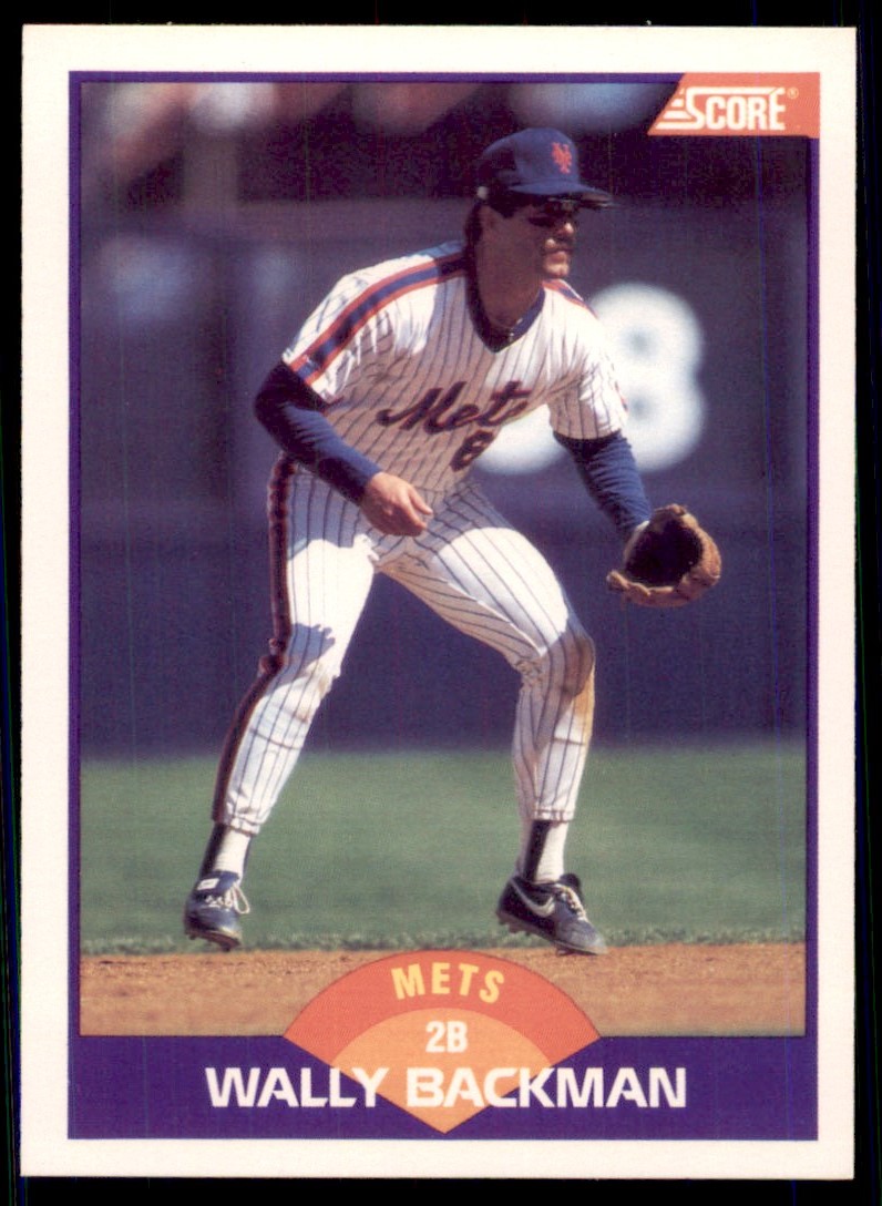 1989 Score Wally Backman #315 on Kronozio