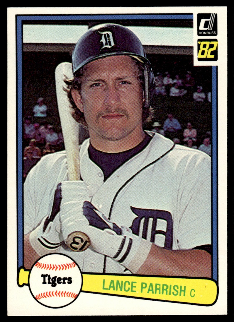 1982 Donruss Lance Parrish #281 on Kronozio