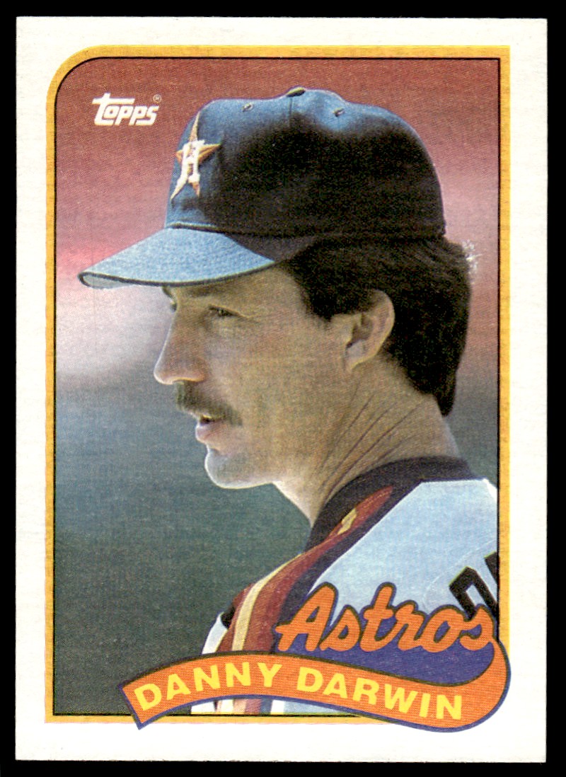 1989 Topps Danny Darwin #719 on Kronozio