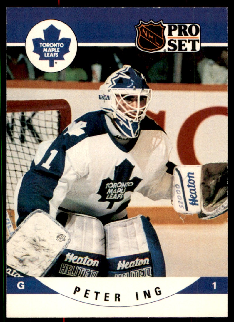1990-91 Pro Set Peter Ing #639 on Kronozio