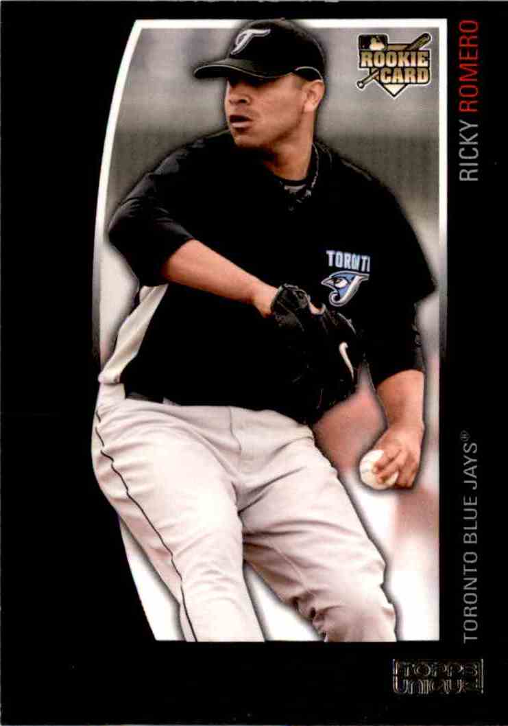 2009 Topps Unique Ricky Romero #178 on Kronozio