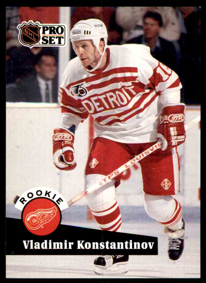 1991-92 Pro Set Vladimir Konstantinov #533 on Kronozio