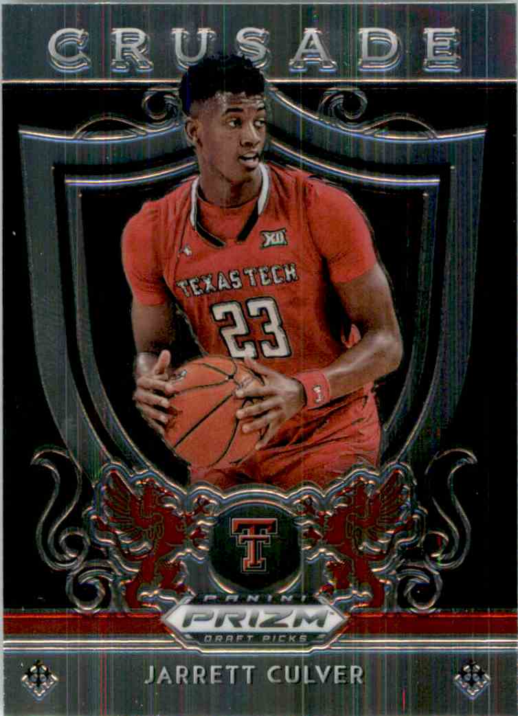 2019-20 Panini Prizm Draft Picks Jarrett Culver #83 on Kronozio