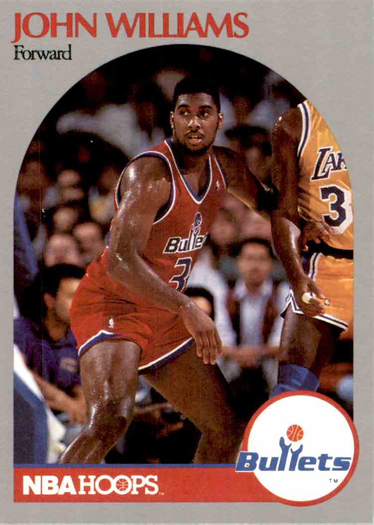 1990-91 NBA Hoops John Williams #304 on Kronozio