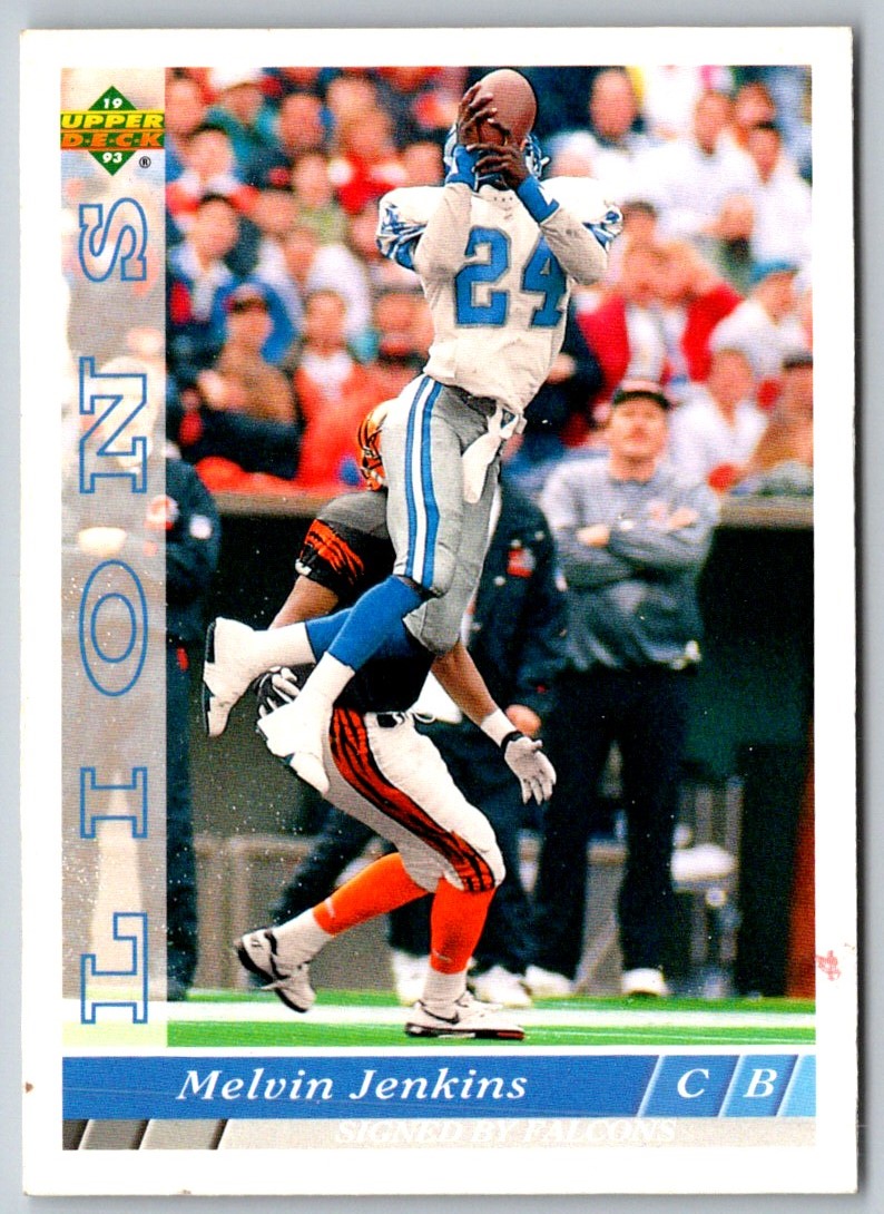 1993 Upper Deck Melvin Jenkins #467 on Kronozio