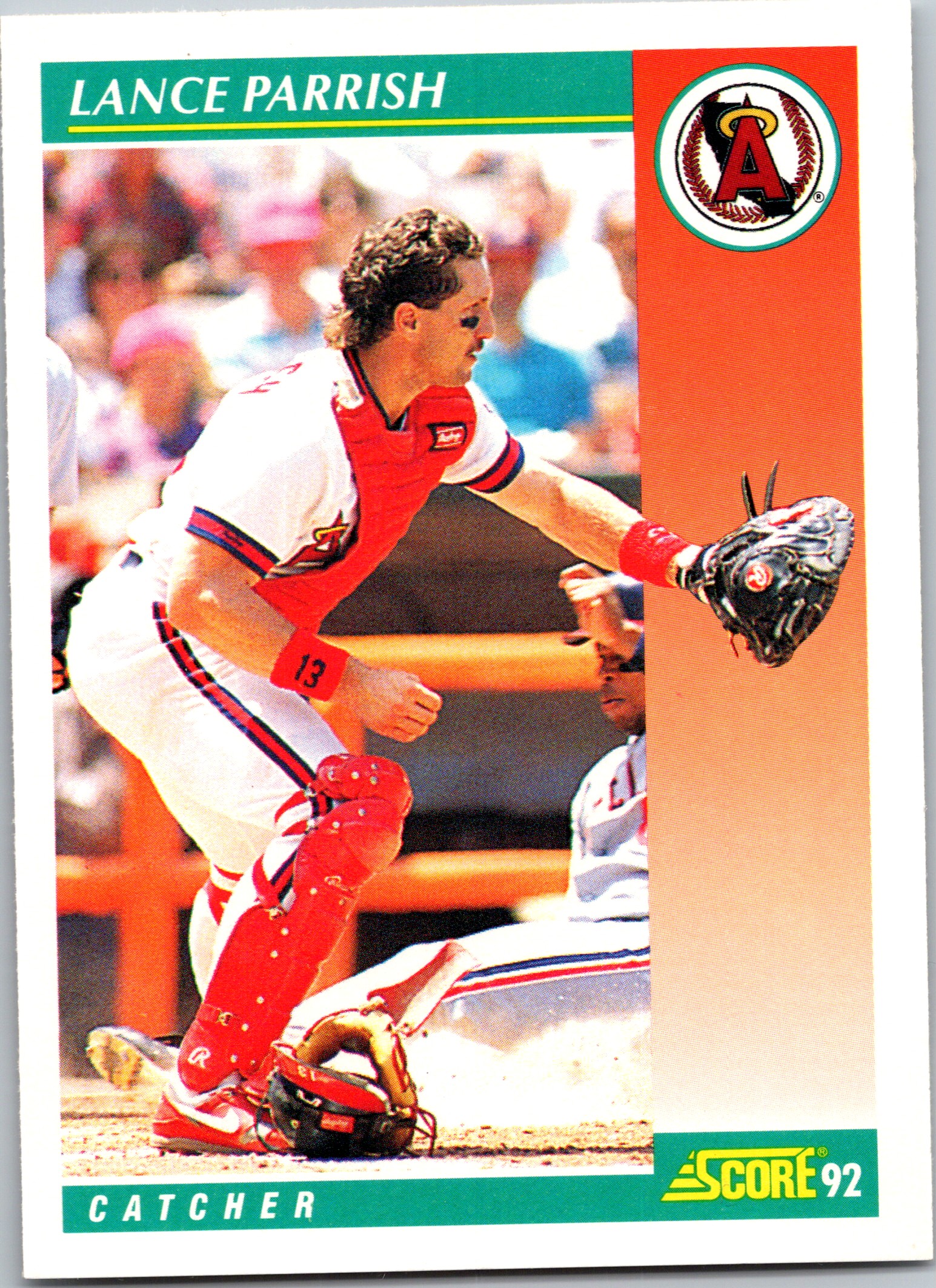 1992 Score Lance Parrish #298 on Kronozio