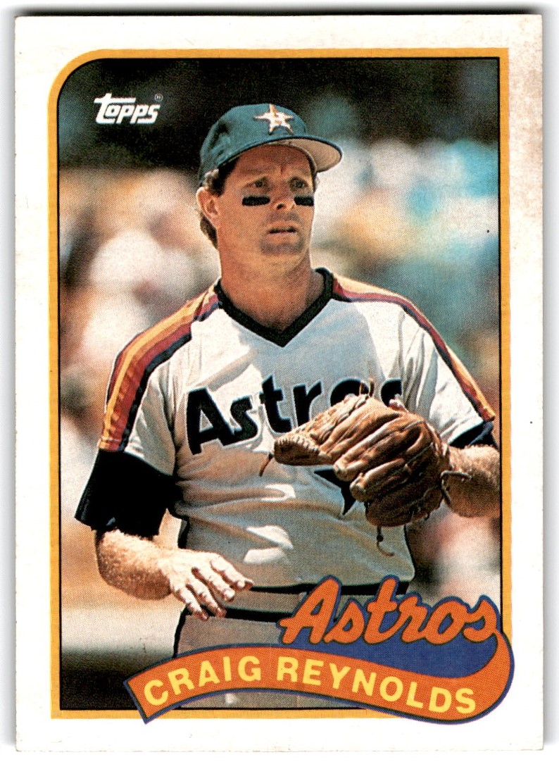1989 Topps Craig Reynolds #428 on Kronozio