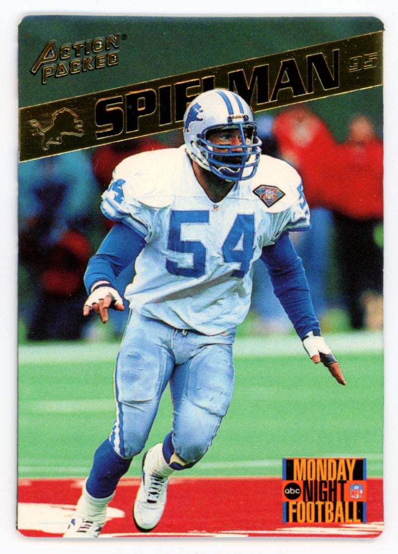 1995 Action Packed Monday Night Football Chris Spielman #19 on Kronozio