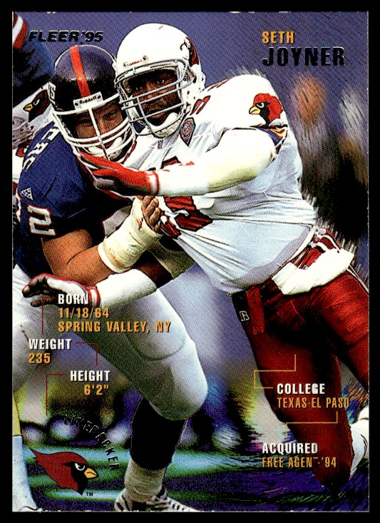 1995 Fleer Seth Joyner #5 on Kronozio