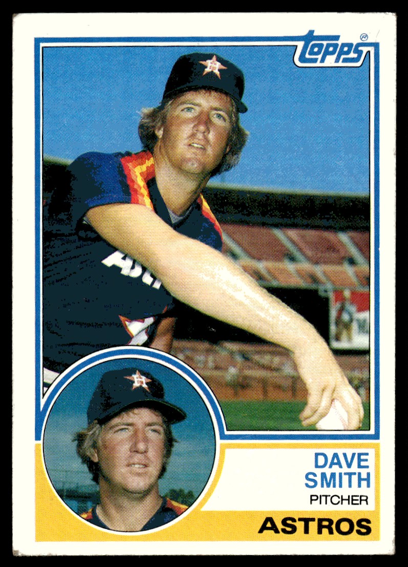 1983 Topps Dave Smith #247 on Kronozio