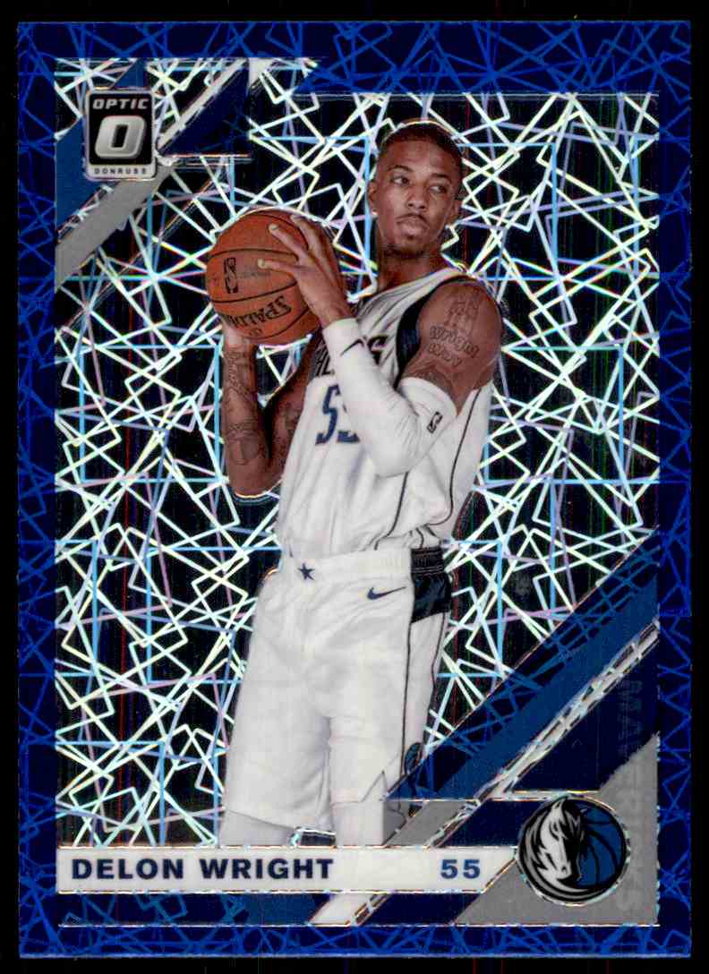 2019-20 Panini Donruss Optic Blue Velocity Delon Wright #6 on Kronozio