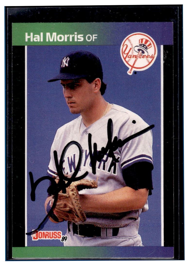 1989 Donruss Hal Morris #545 on Kronozio