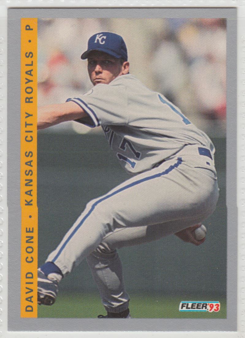 1993 Fleer Final Edition David Cone #F-216 on Kronozio