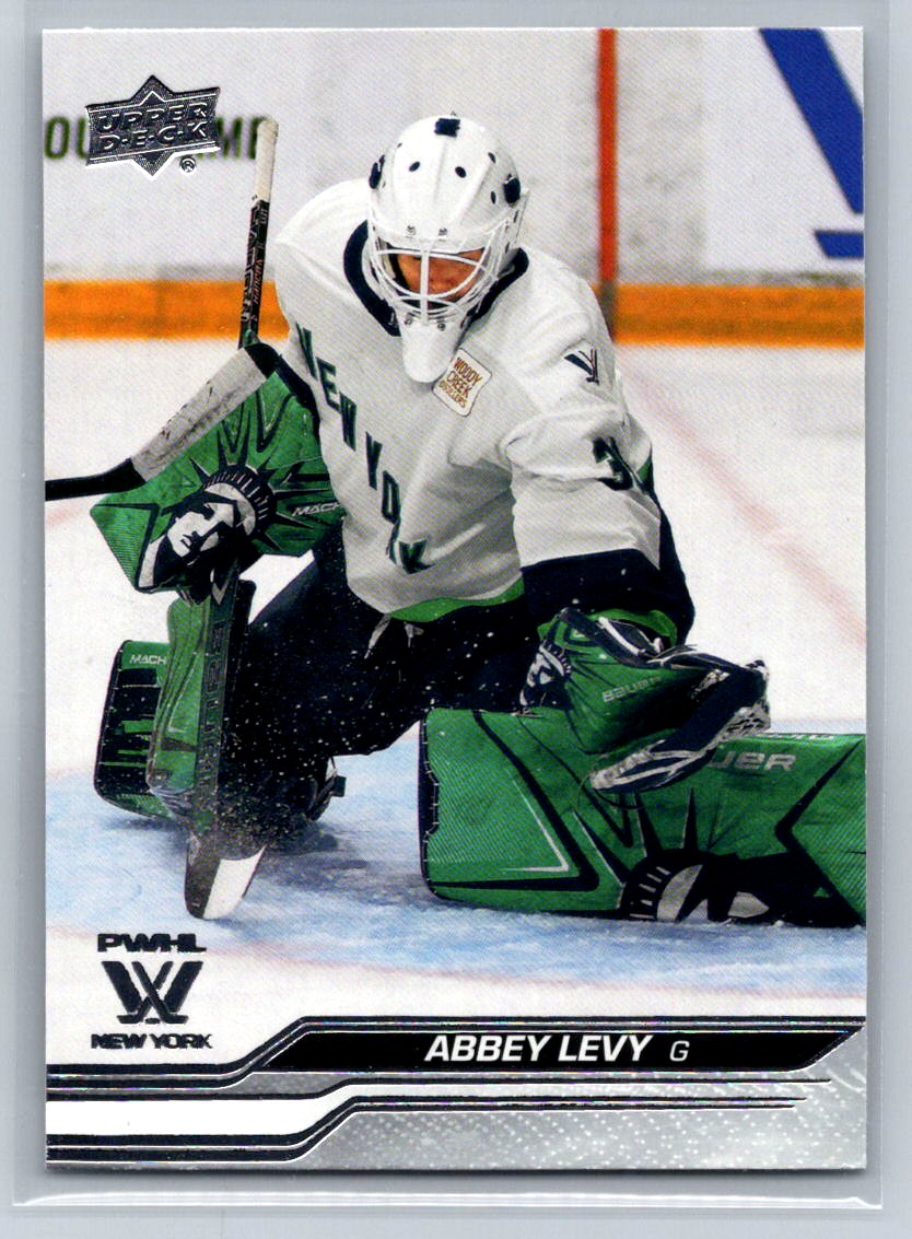 2024-25 Upper Deck PWHL Abbey Levy #1 on Kronozio