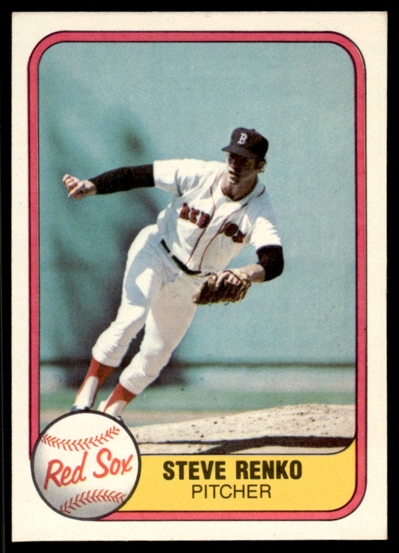 1981 Fleer Steve Renko #231 on Kronozio