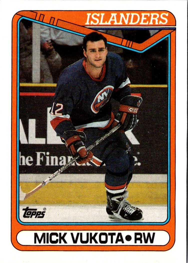 1990-91 Topps Mick Vukota #10 on Kronozio