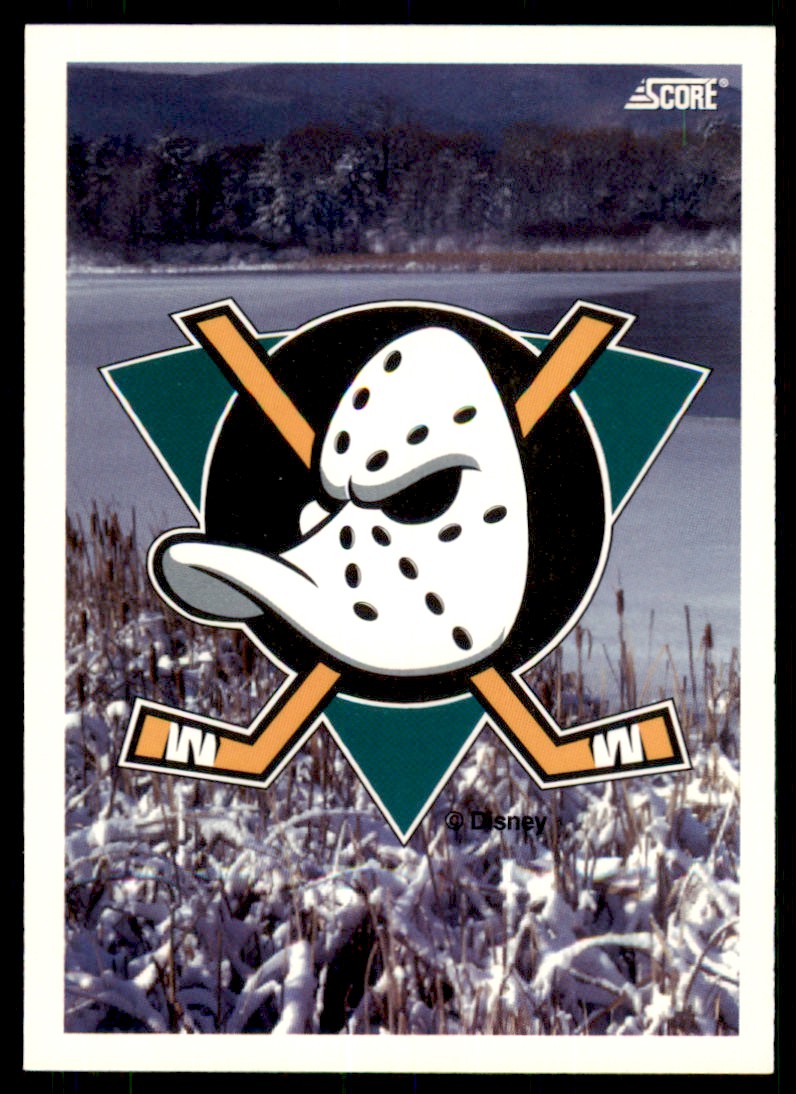 1993-94 Score Mighty Ducks Logo #488 on Kronozio
