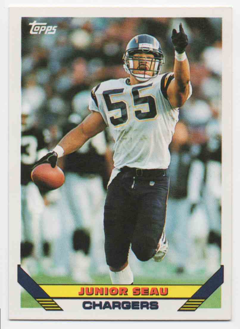 1993 Topps Junior Seau #60 on Kronozio