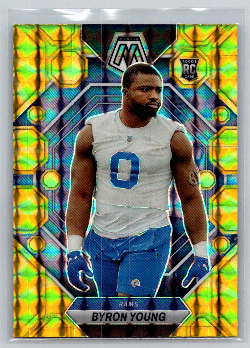 2023 Panini Mosaic Byron Young #291 on Kronozio