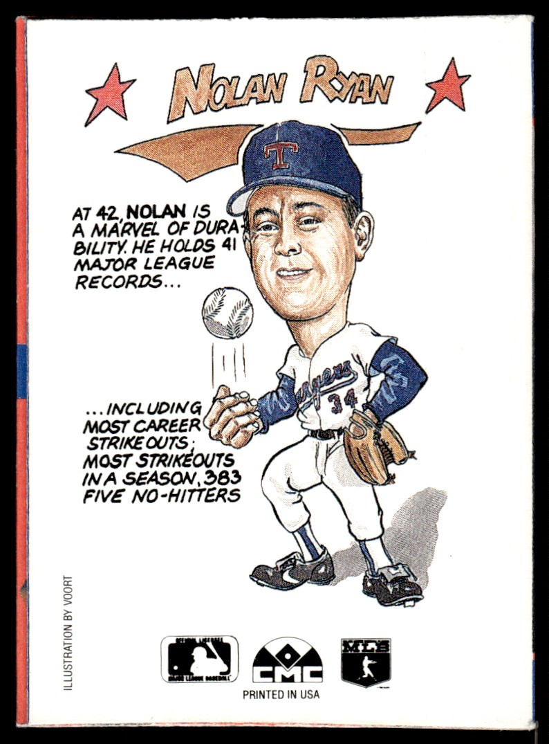 1990 Collect-A-Books Nolan Ryan #14 on Kronozio