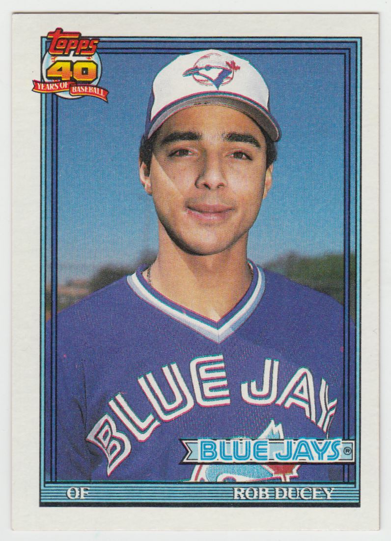 1991 Topps Rob Ducey #101 on Kronozio