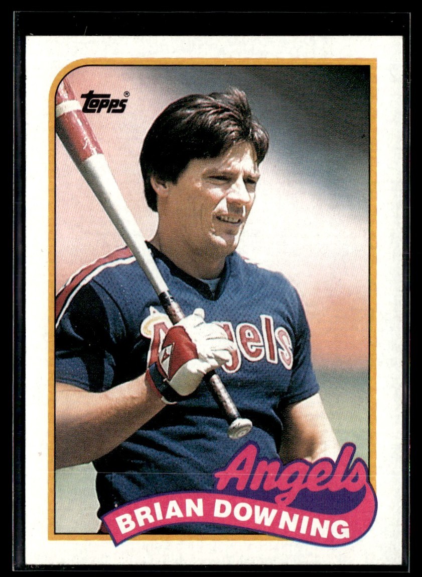 1989 Topps Brian Downing #17 on Kronozio