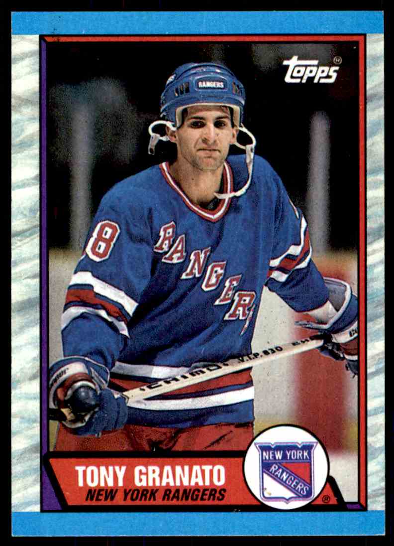 1989-90 Topps Tony Granato #161 on Kronozio