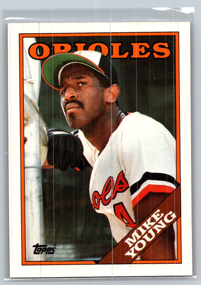 1988 Topps Mike Young Baltimore Orioles #11 | eBay