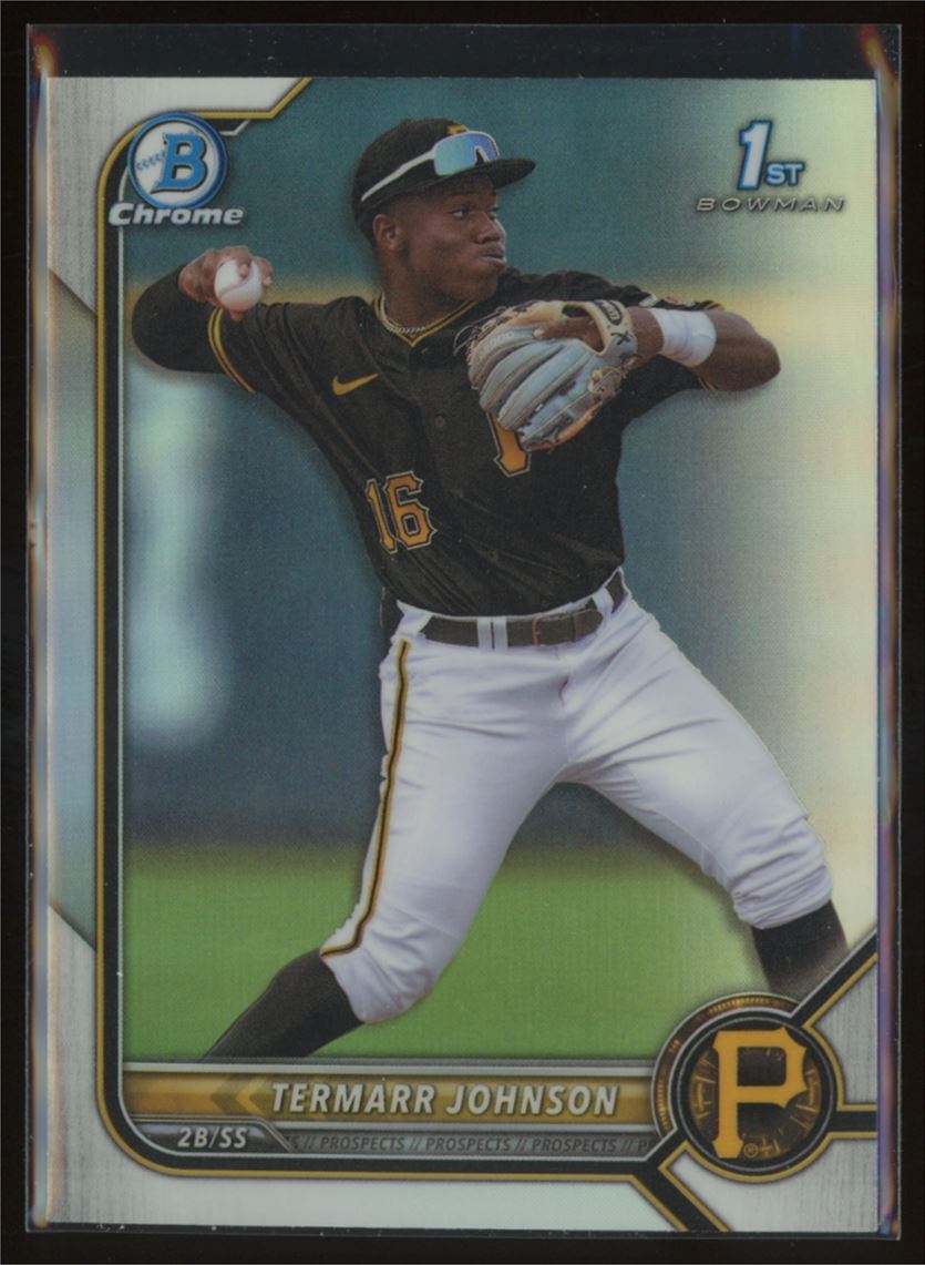 2022 Bowman Draft Baseball Chrome Refractor Termarr Johnson #BDC-130 on ...