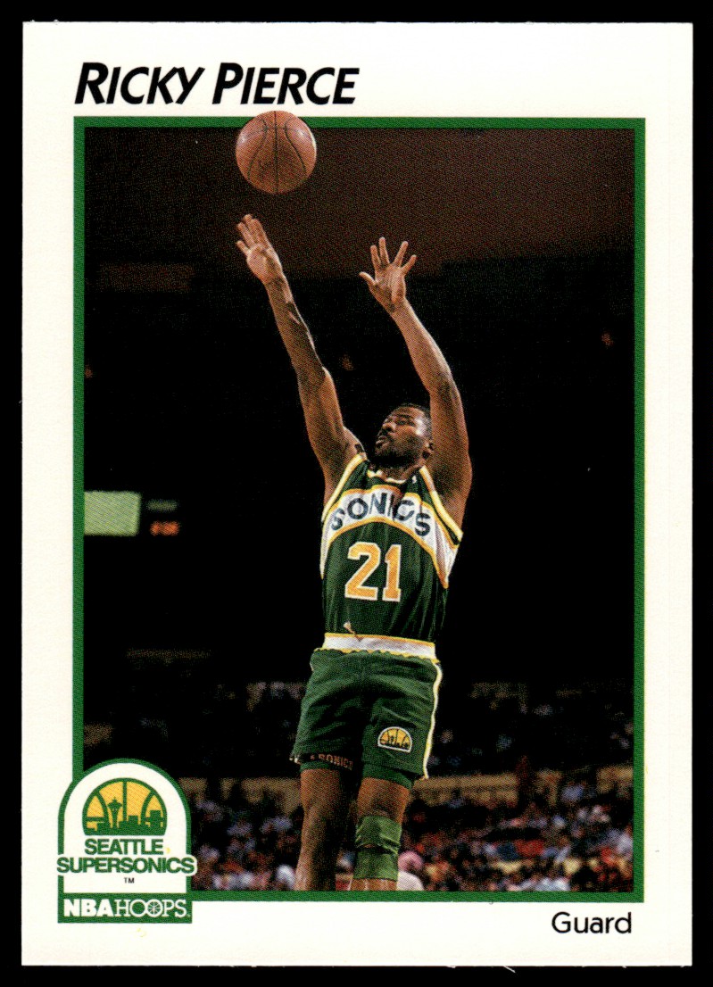 1991-92 Hoops McDonald's Ricky Pierce #43 on Kronozio