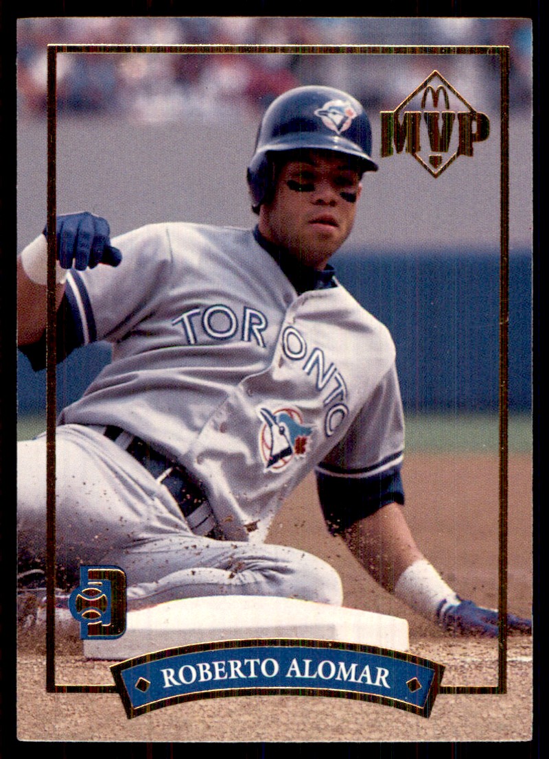 1992 Donruss McDonald's MVP Blue Jays Gold Roberto Alomar #1 on Kronozio