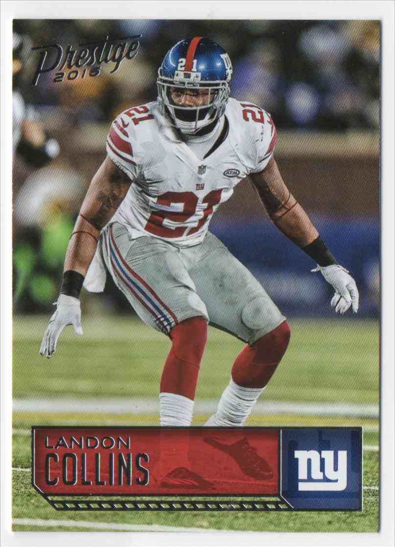 2016 Panini Prestige Landon Collins #133 on Kronozio