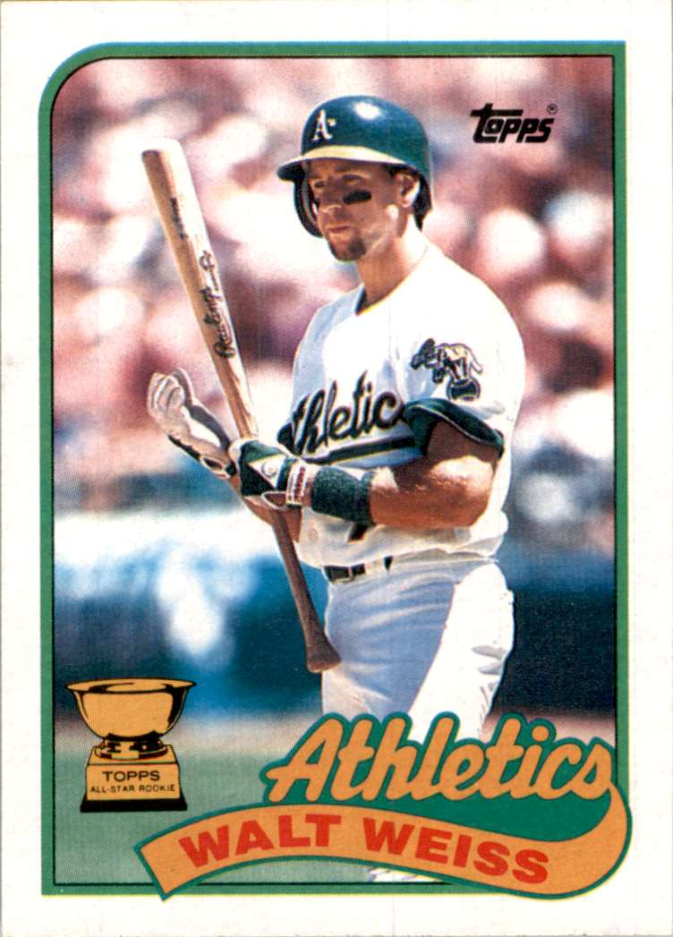 1989 Topps Walt Weiss #316 on Kronozio