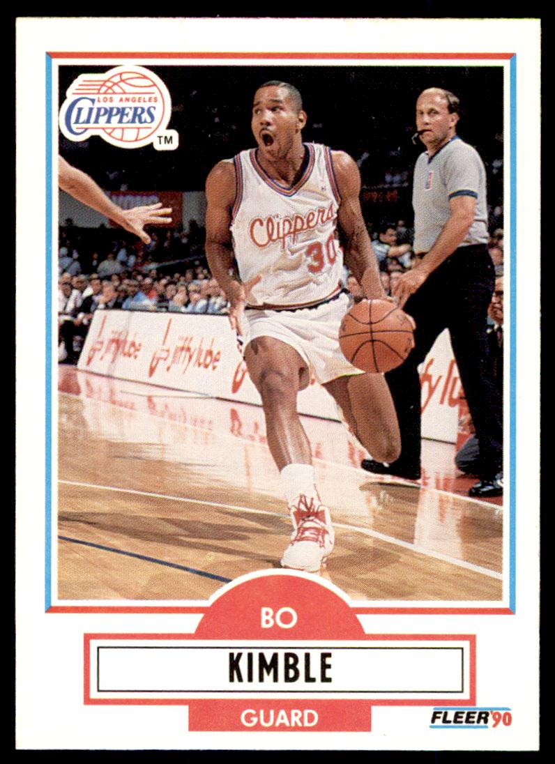 1990-91 Fleer Greg Kimble #U-41 on Kronozio