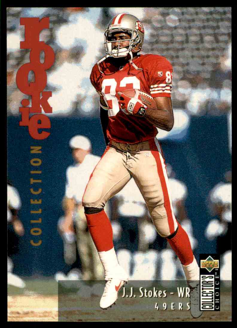 1995 Collector's Choice Update J.J. Stokes #U55 on Kronozio