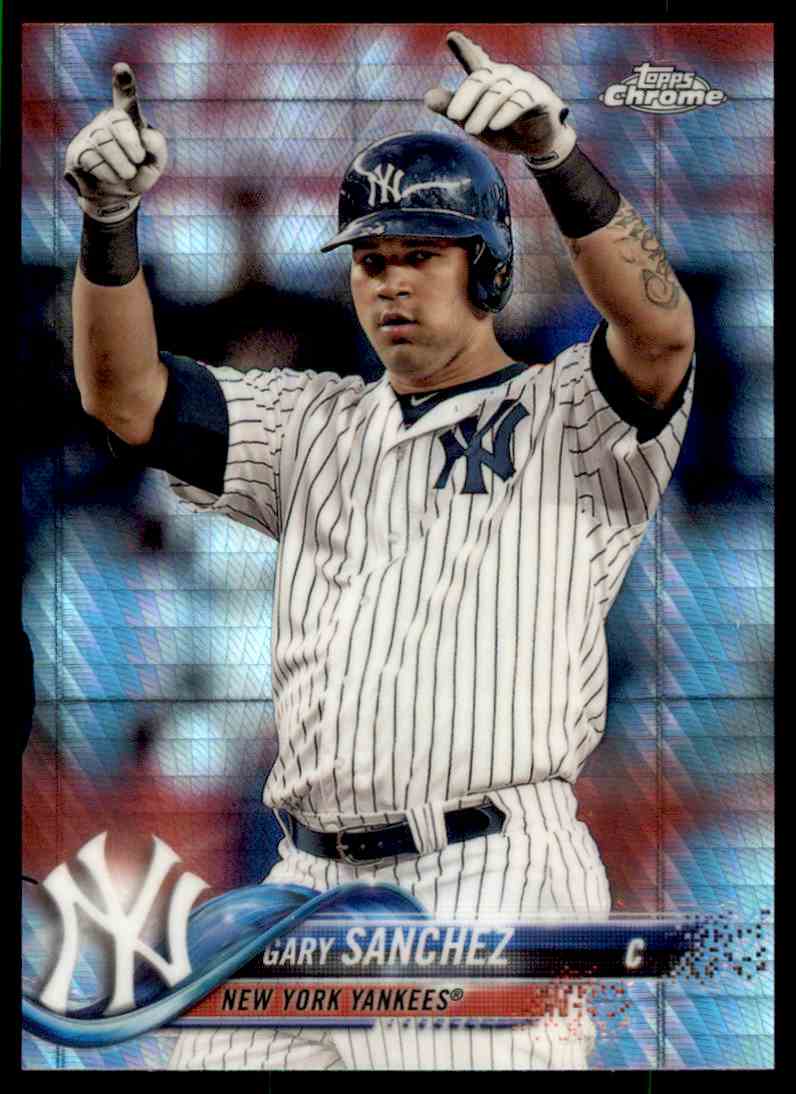 2018 Topps Chrome Prizm Gary Sanchez-1 #182 on Kronozio