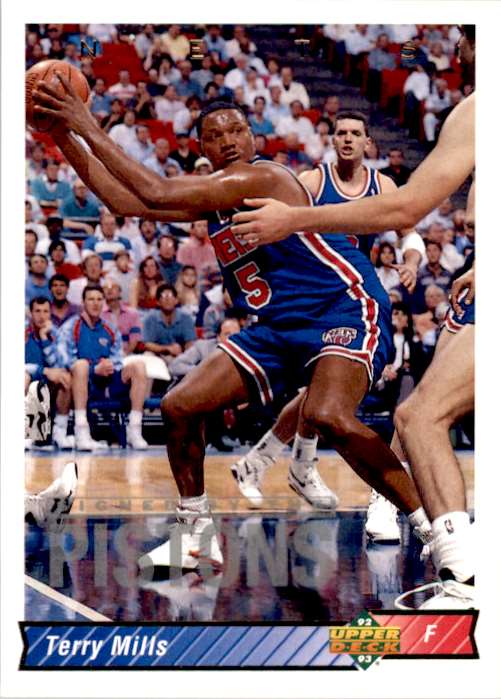 1992-93 Mint - Upper Deck Terry Mills on Kronozio