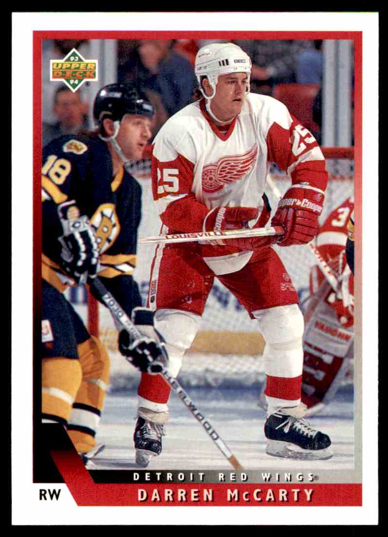 1993-94 Upper Deck Darren McCarty #508 on Kronozio