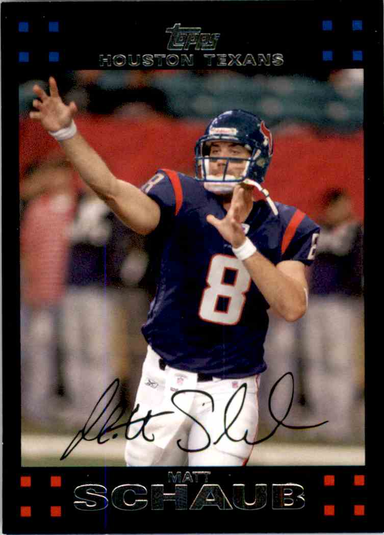 2007 Topps Matt Schaub #3 on Kronozio
