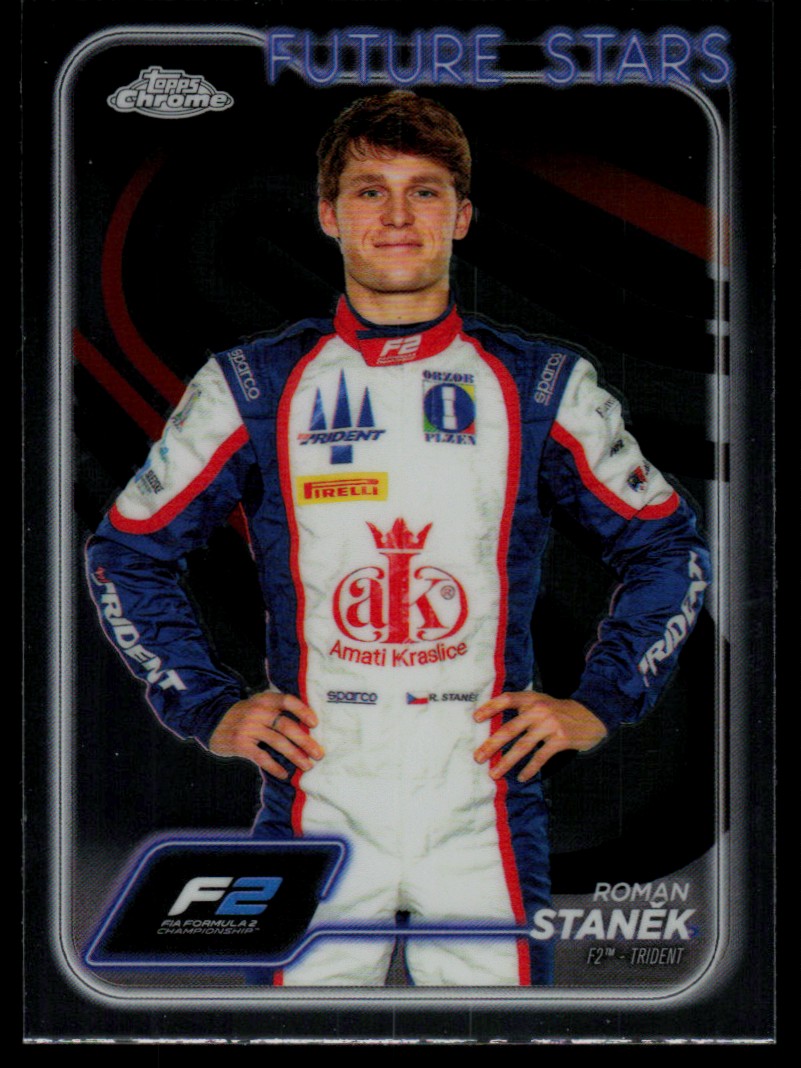 2024 Topps Chrome Formula 1 ROMAN STANEK #38 on Kronozio