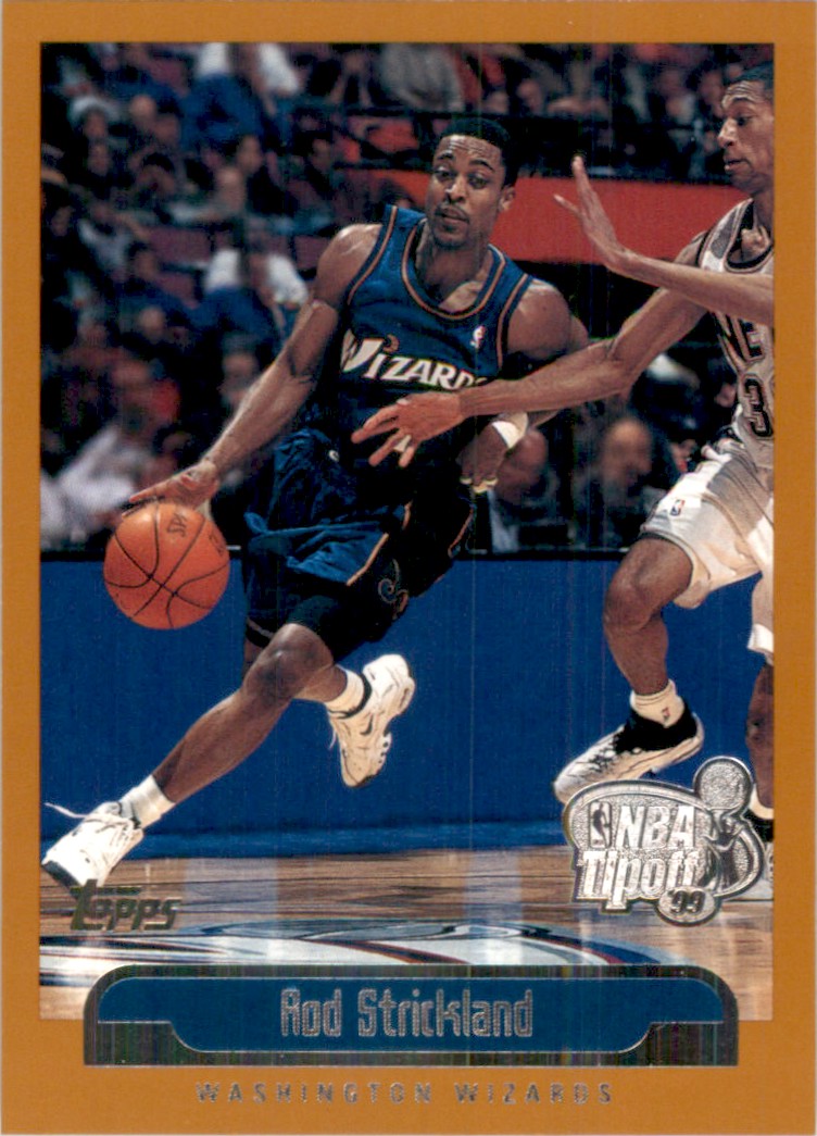 1999-00 Topps Tip-Off Rod Strickland #127 on Kronozio