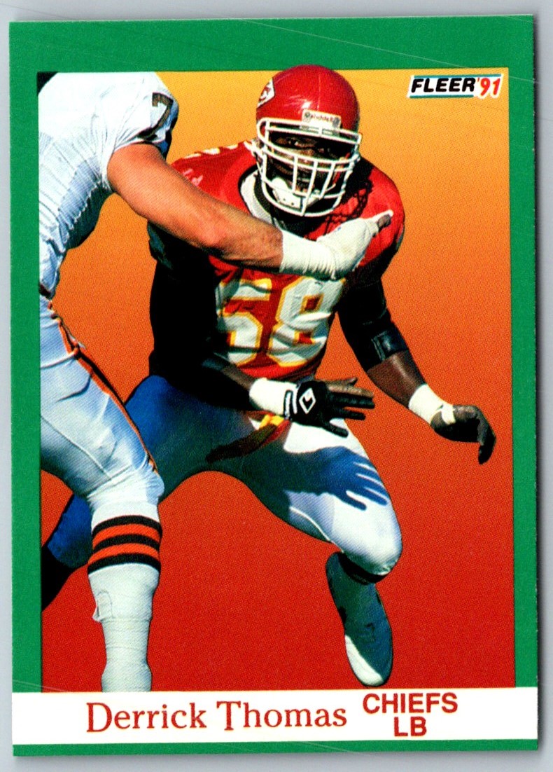 1991 Fleer Derrick Thomas #100 on Kronozio