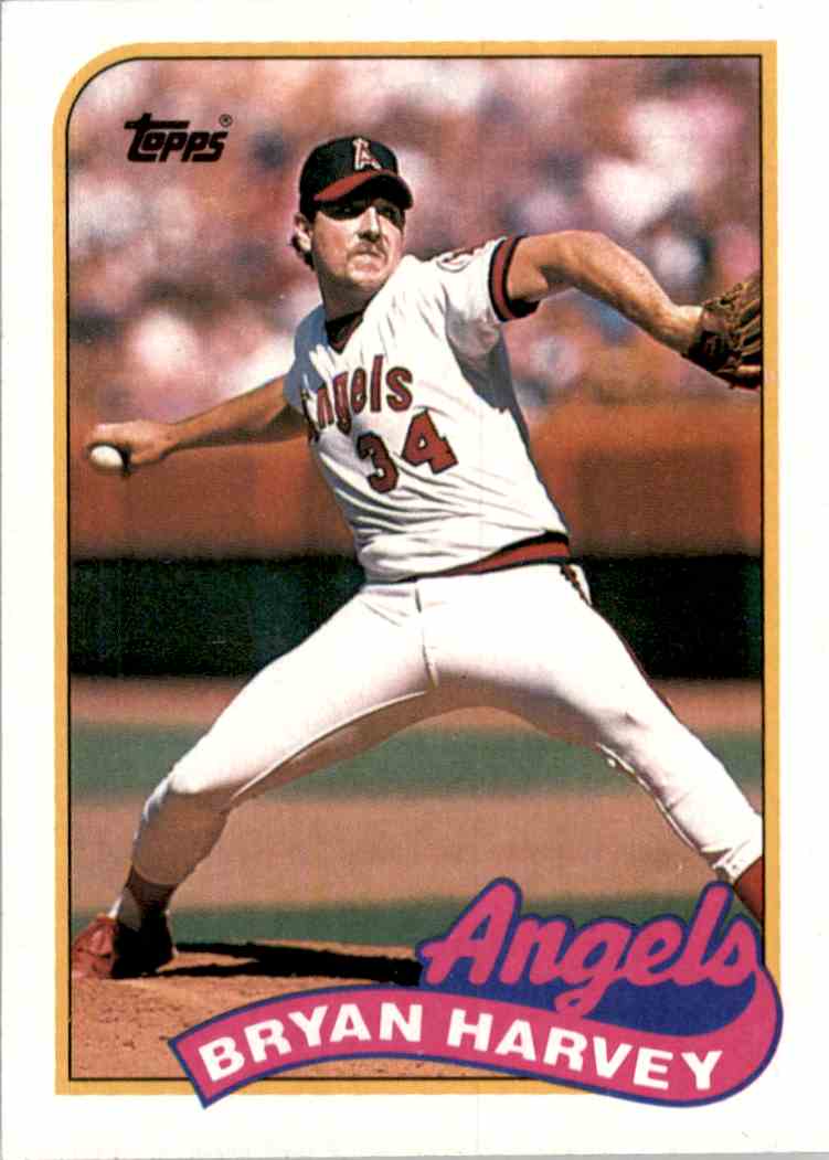 1989 Topps Bryan Harvey RC #632 on Kronozio