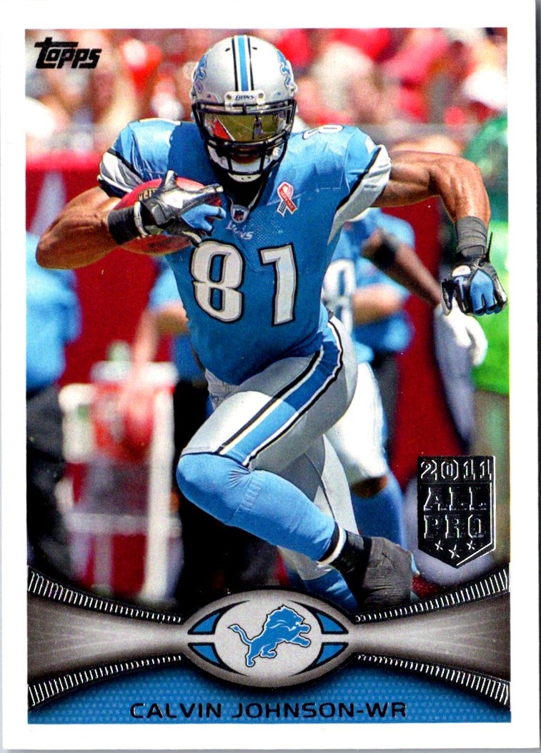 2012 Topps Calvin Johnson #400 on Kronozio